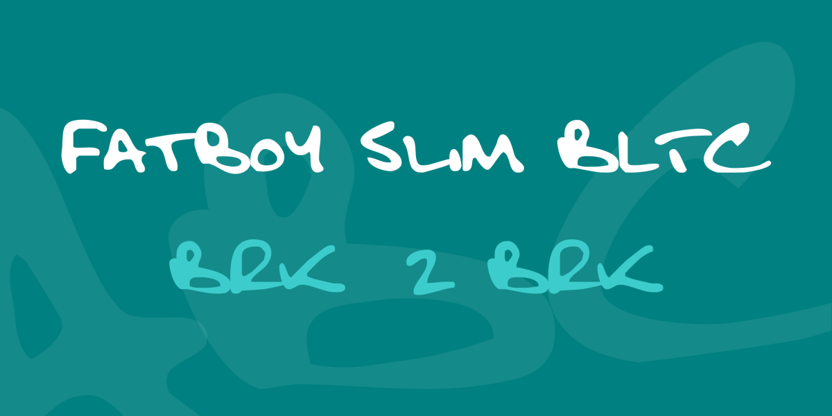 Fatboy Slim Font