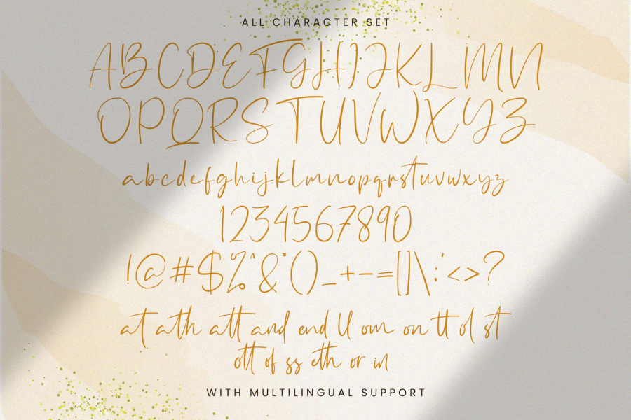 Fathony Script Font · 1001 Fonts