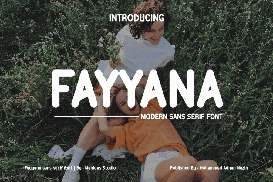 Fayyana Font · 1001 Fonts