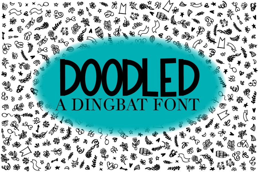 5 Free Clipart, Mixed Case Fonts · 1001 Fonts