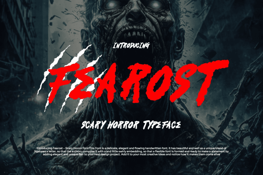 1 Free Blood, Rough, Spine-chilling Font · 1001 Fonts