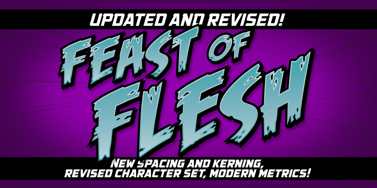 Feast of Flesh BB Font Family · 1001 Fonts