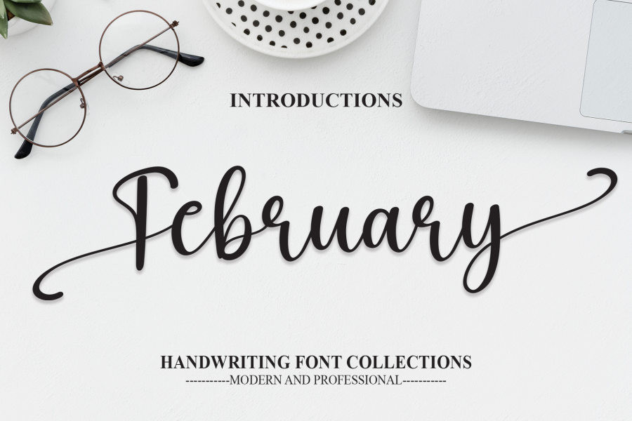 February Font · 1001 Fonts