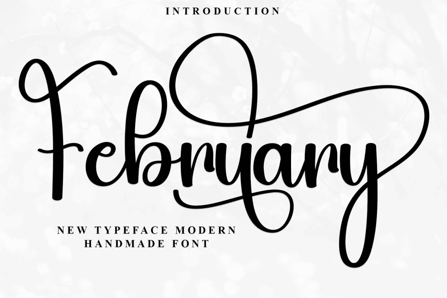 February Moment Font · 1001 Fonts