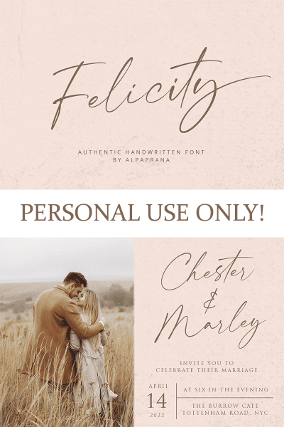 Felicity Font · 1001 Fonts