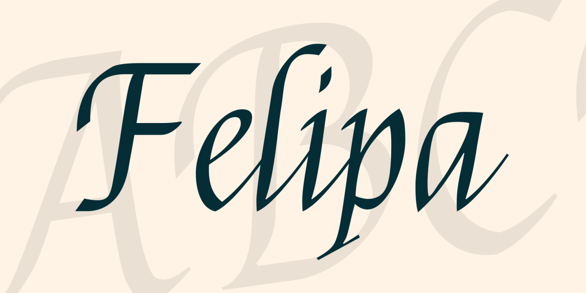 Felipa Font · 1001 Fonts