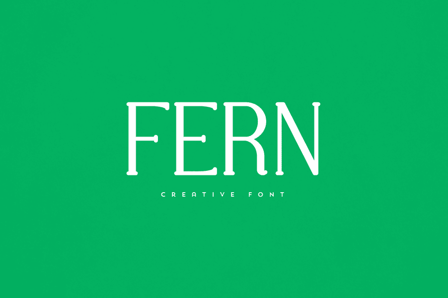 Fern Font · 1001 Fonts