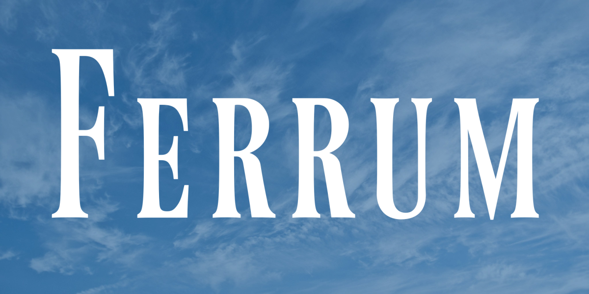 Ferrum Font · 1001 Fonts
