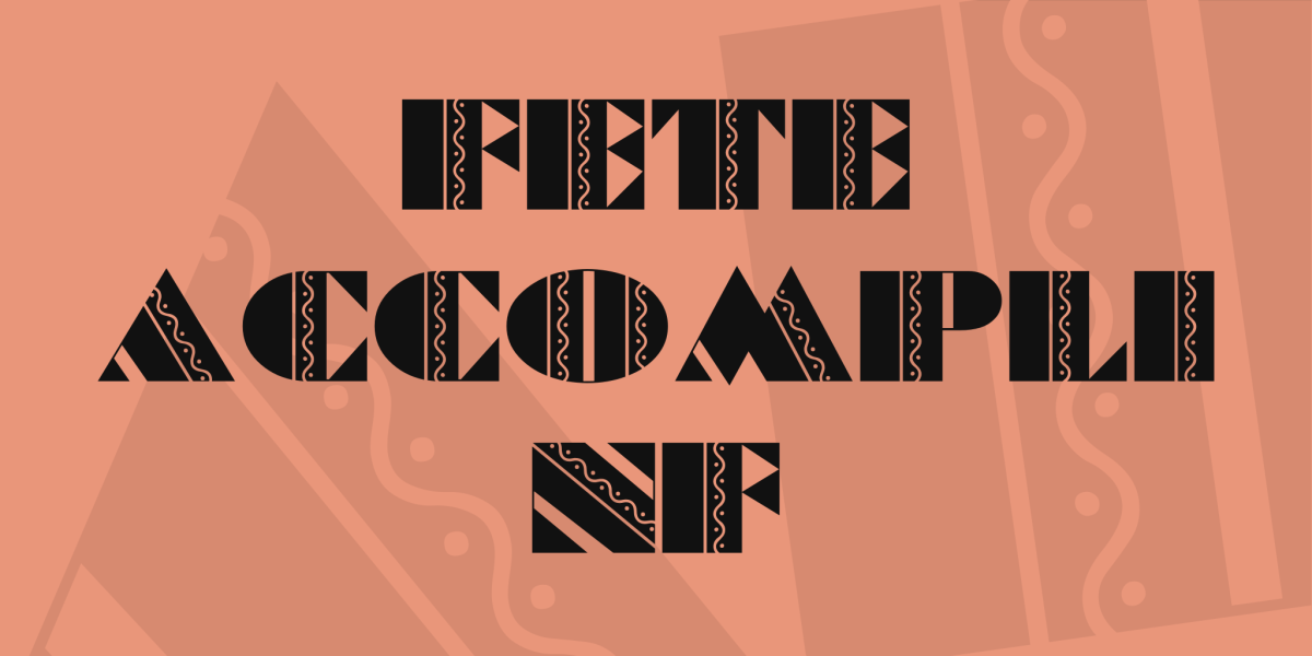 5 Free Caps Only, Waves Fonts · 1001 Fonts