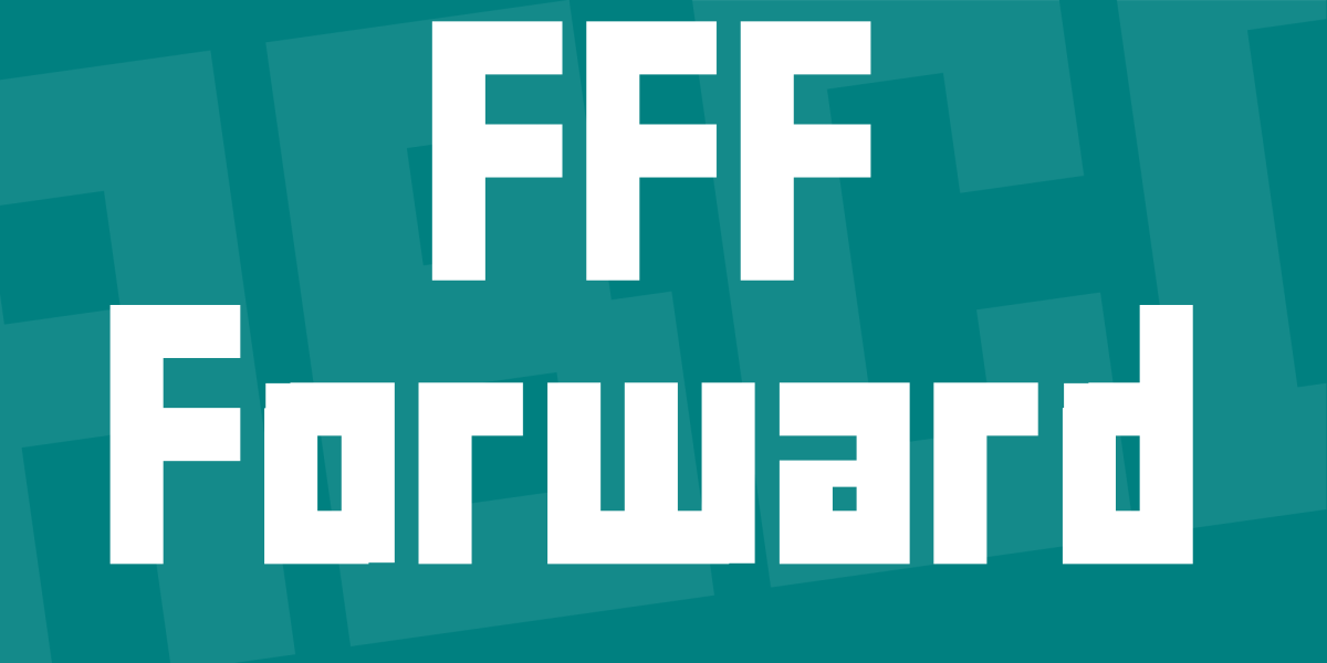 FFF Forward Font · 1001 Fonts