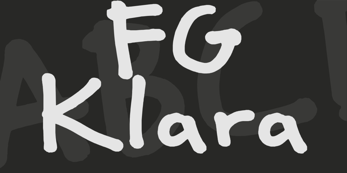 FG Klara Font · 1001 Fonts