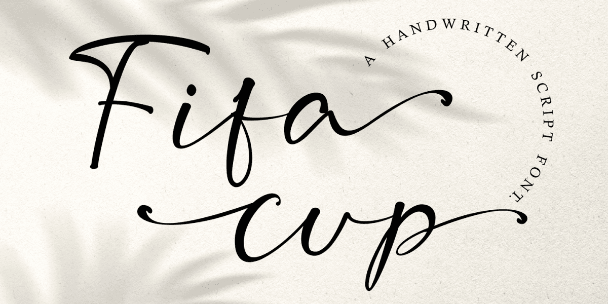 Fifa Cup Font · 1001 Fonts