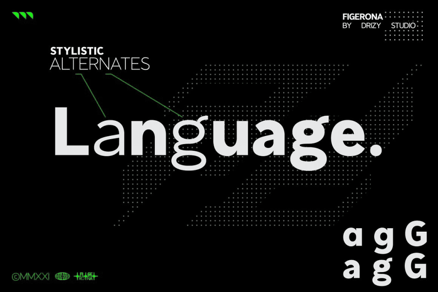 Figerona Font · 1001 Fonts