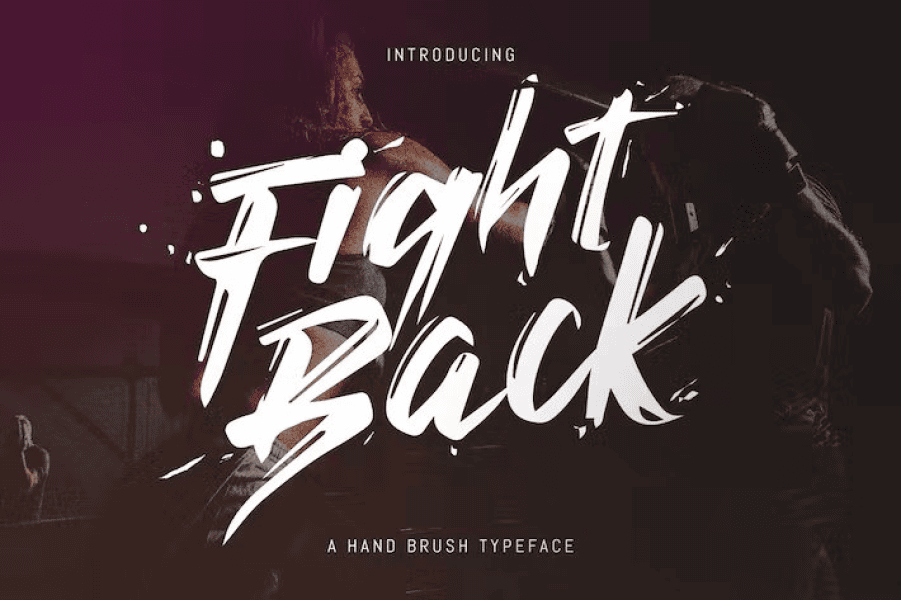 FIGHTBACK Font · 1001 Fonts