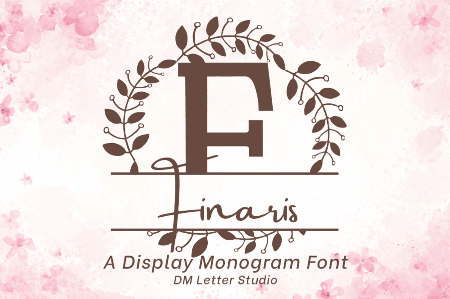 20 Free Elegant, Personalized Name Sign, Split Fonts · 1001 Fonts