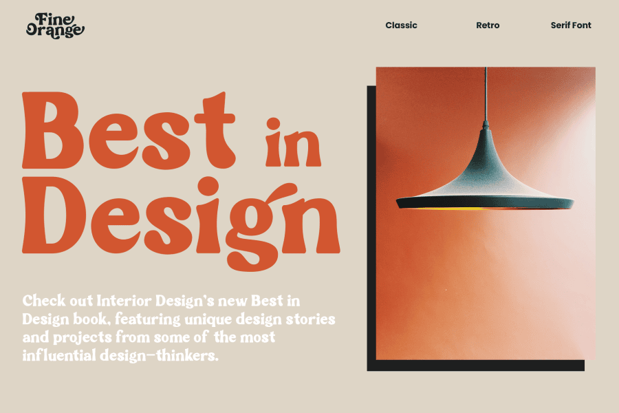 Fine Orange DEMO Font · 1001 Fonts