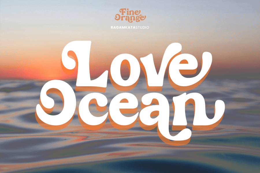 Fine Orange DEMO Font · 1001 Fonts