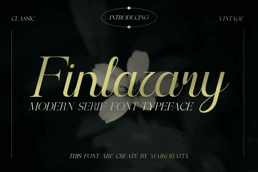 Finlazary Font · 1001 Fonts