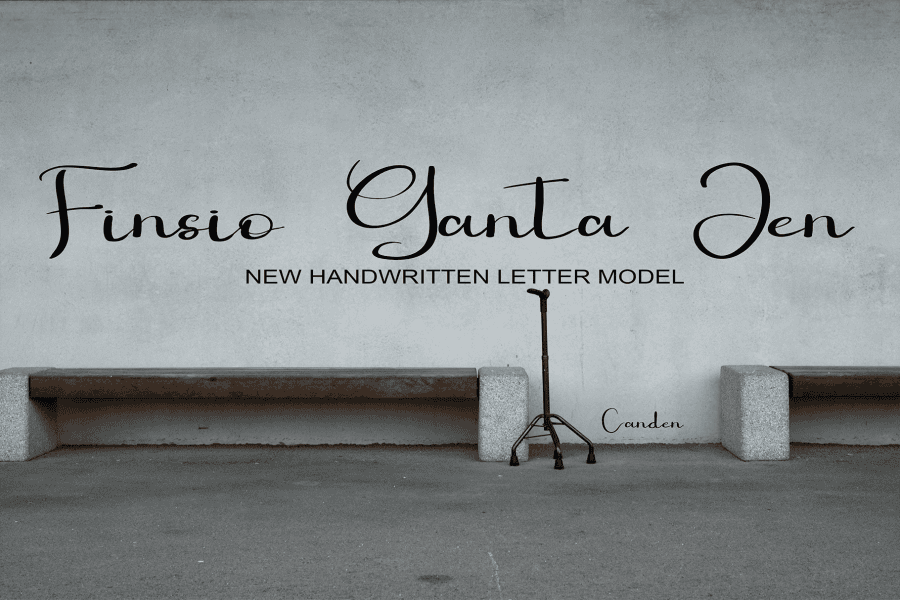 Finsio Ganta Jen Font · 1001 Fonts