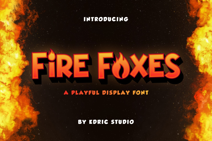Fire Foxes Demo Font · 1001 Fonts