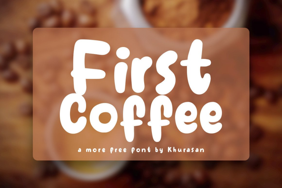 First Coffee Font · 1001 Fonts