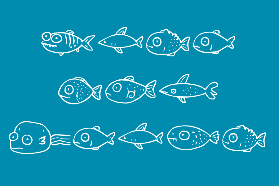 10+ Free Fish Fonts · 1001 Fonts