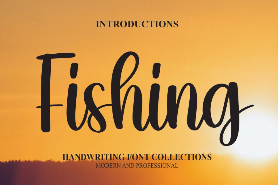 Fishing Font · 1001 Fonts