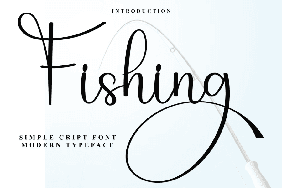 Fishing Rod Font · 1001 Fonts