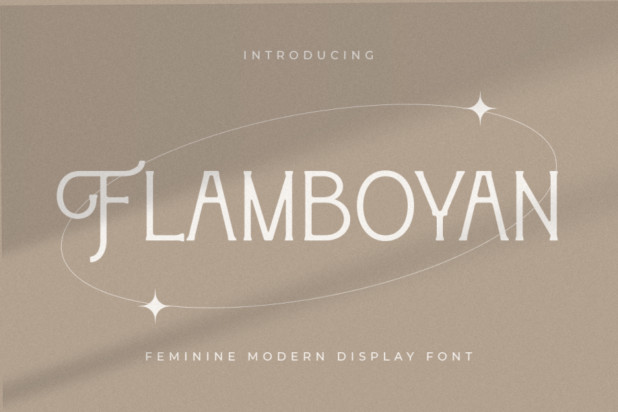 Flamboyan Font · 1001 Fonts