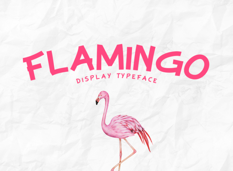 Flamingo Font · 1001 Fonts