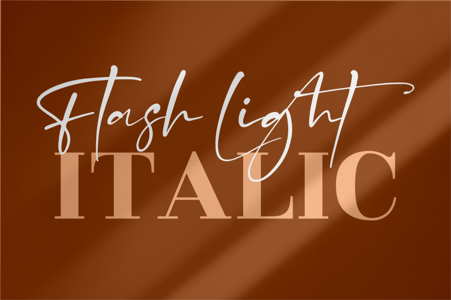 Flash Light Font Family · 1001 Fonts