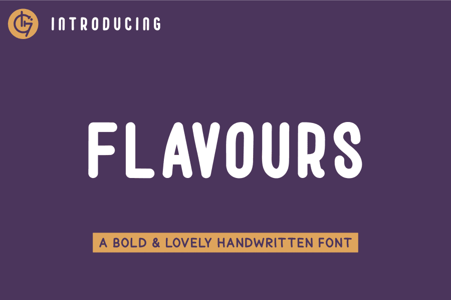 Flavours Font · 1001 Fonts