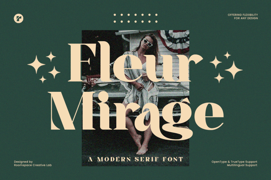 Fleur Mirage Font Family · 1001 Fonts