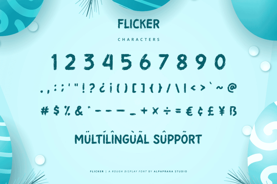 Flicker Font · 1001 Fonts