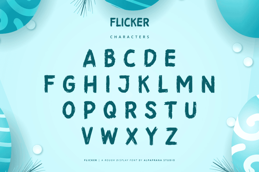 Flicker Font · 1001 Fonts