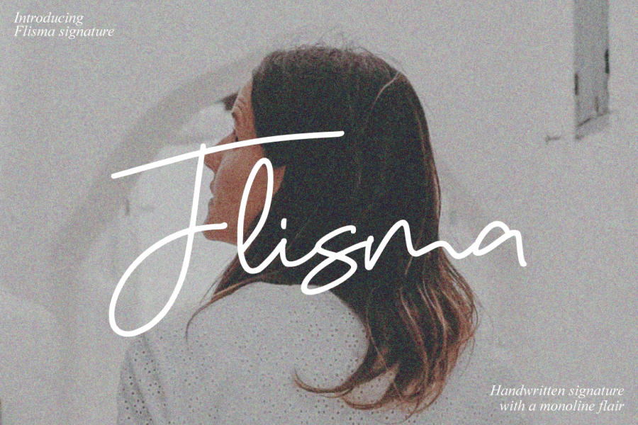 Flisma Signature Font · 1001 Fonts