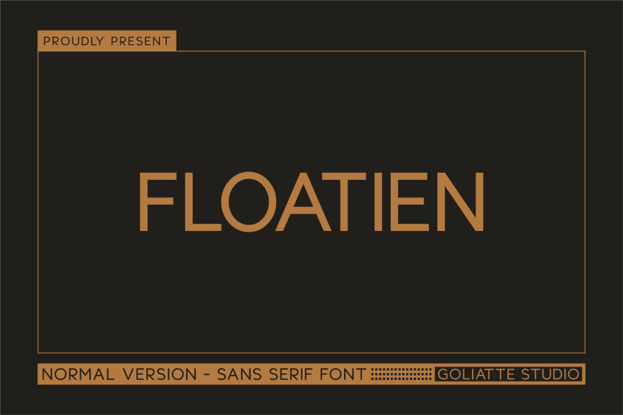 Floatien Font · 1001 Fonts