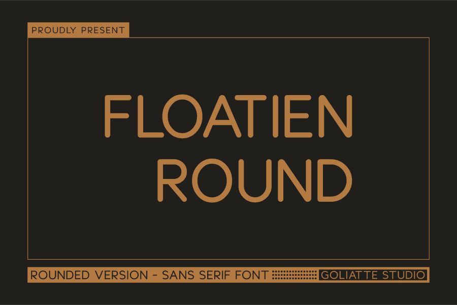 Floatien Round Font · 1001 Fonts