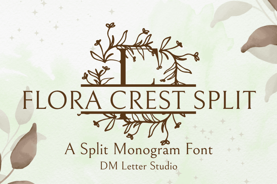 1 Free Decorative Serif Split Font · 1001 Fonts