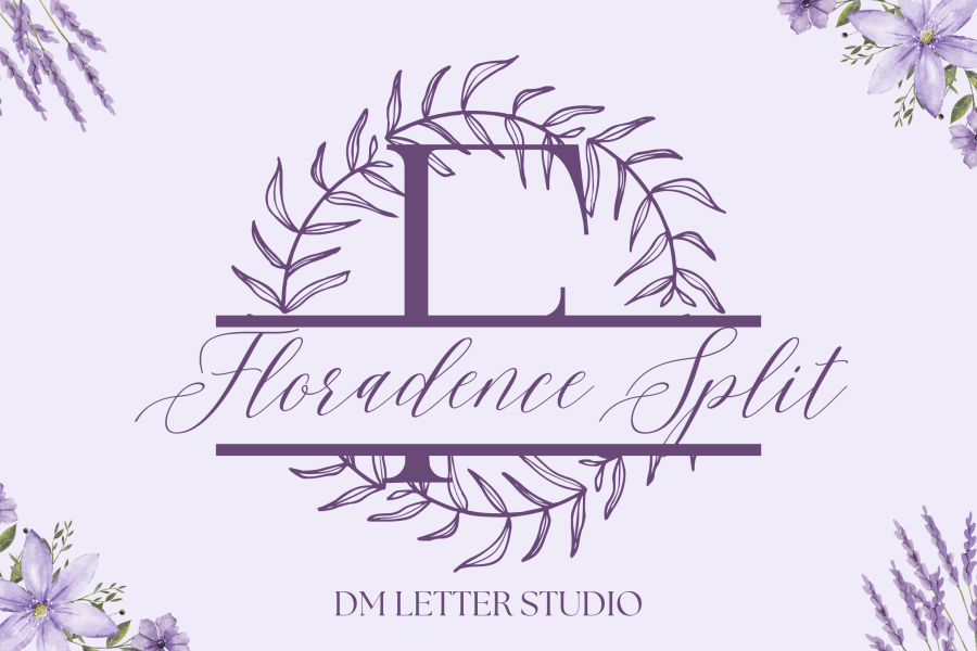 2 Free Hand-drawn Floral, Procreate Monogram, Vintage Fonts · 1001 Fonts