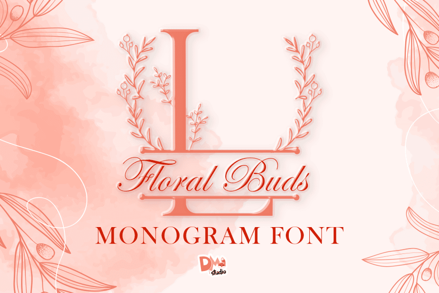 2 Free Personalized Floral Fonts · 1001 Fonts