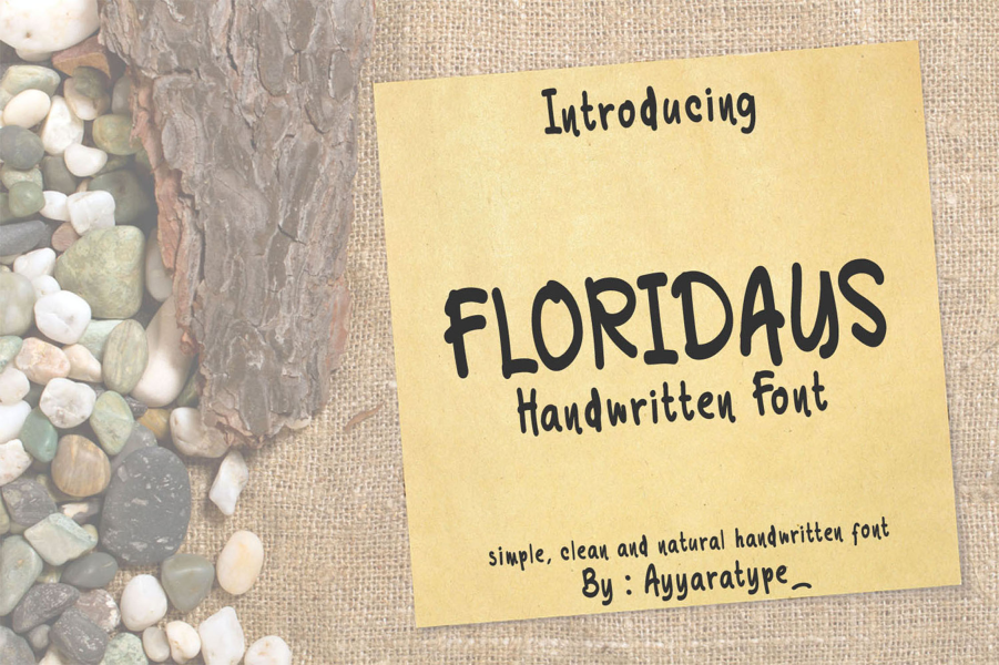 Floridays Font · 1001 Fonts