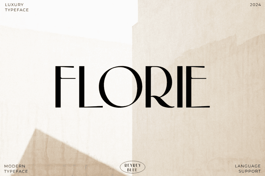 Florie Font · 1001 Fonts
