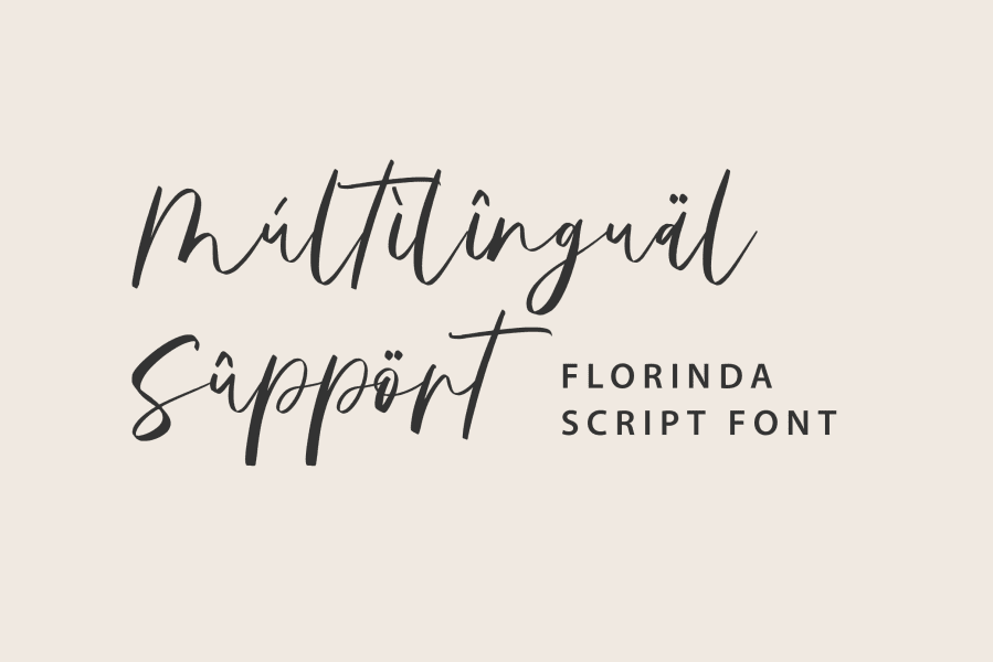 Florinda Font · 1001 Fonts