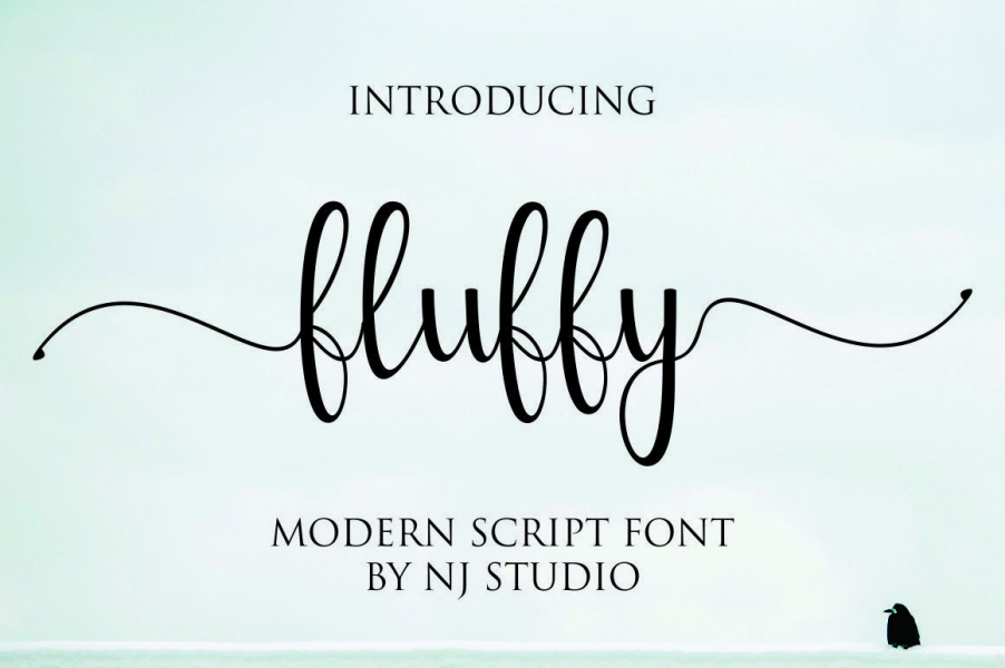 fluffy Font · 1001 Fonts