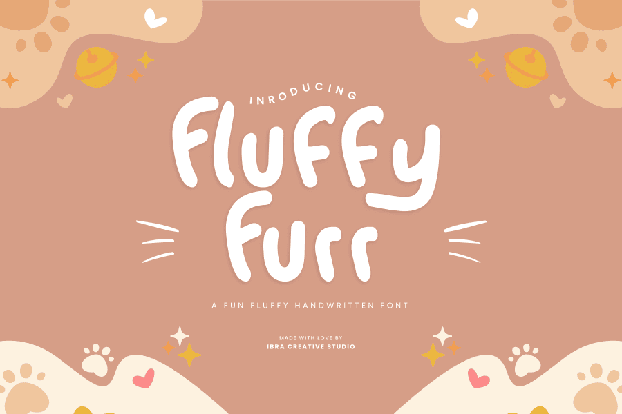 Fluffy Furr Font · 1001 Fonts