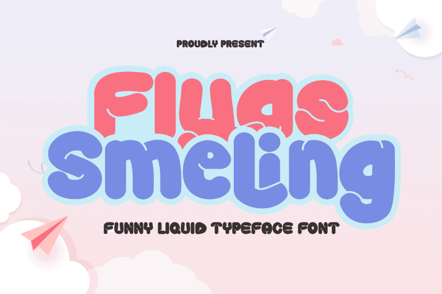 Flyas Smeling Font · 1001 Fonts