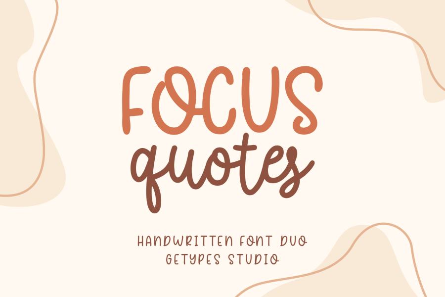 Focus Quotes Font Family · 1001 Fonts