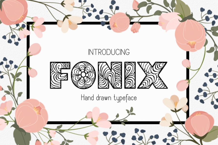 5 Free Caps Only, Arts And Crafts Fonts · 1001 Fonts