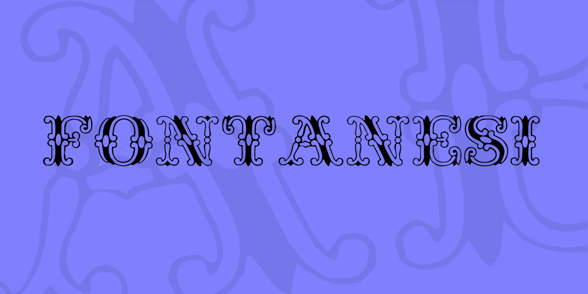 1 Free Fancy, Two Tone, Western Font · 1001 Fonts